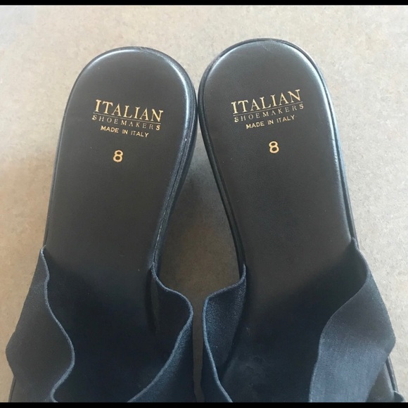 Italian Shoemakers | Shoes | Italian Shoemaker Black Size8 | Poshmark